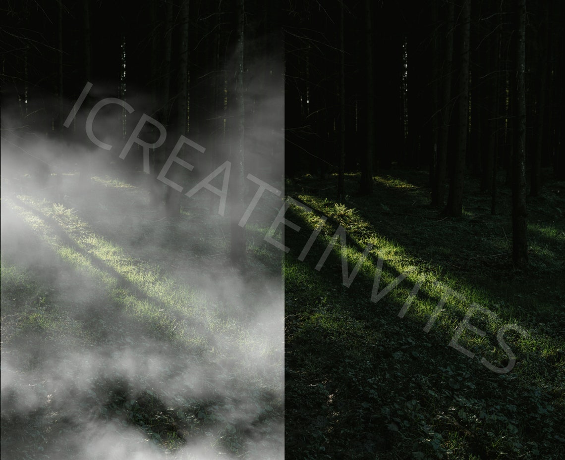 Fog Overlay Transparent Background Png Bundle - Etsy Canada