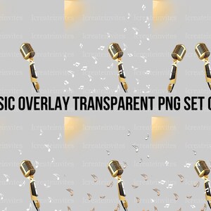 Music Overlay Png Singing Concert Karakoe Transparent Photo Editing ...