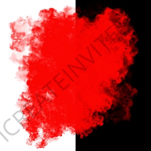 Red Smoke Cloud Overlay Bundle Transparent Background Png File - Etsy