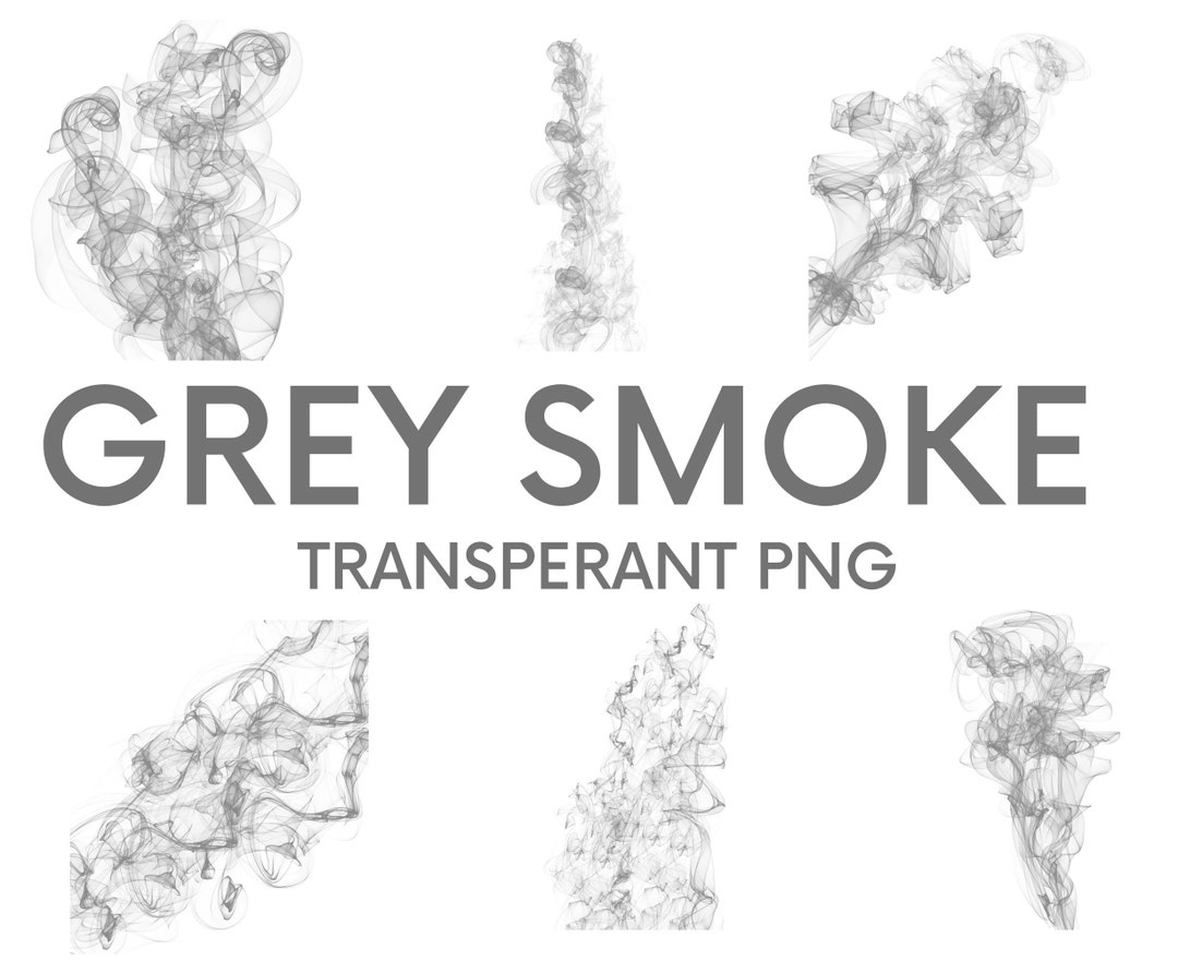 Gray Smoke Png Tumbler Sublimation Overlay Bundle Transparent ...