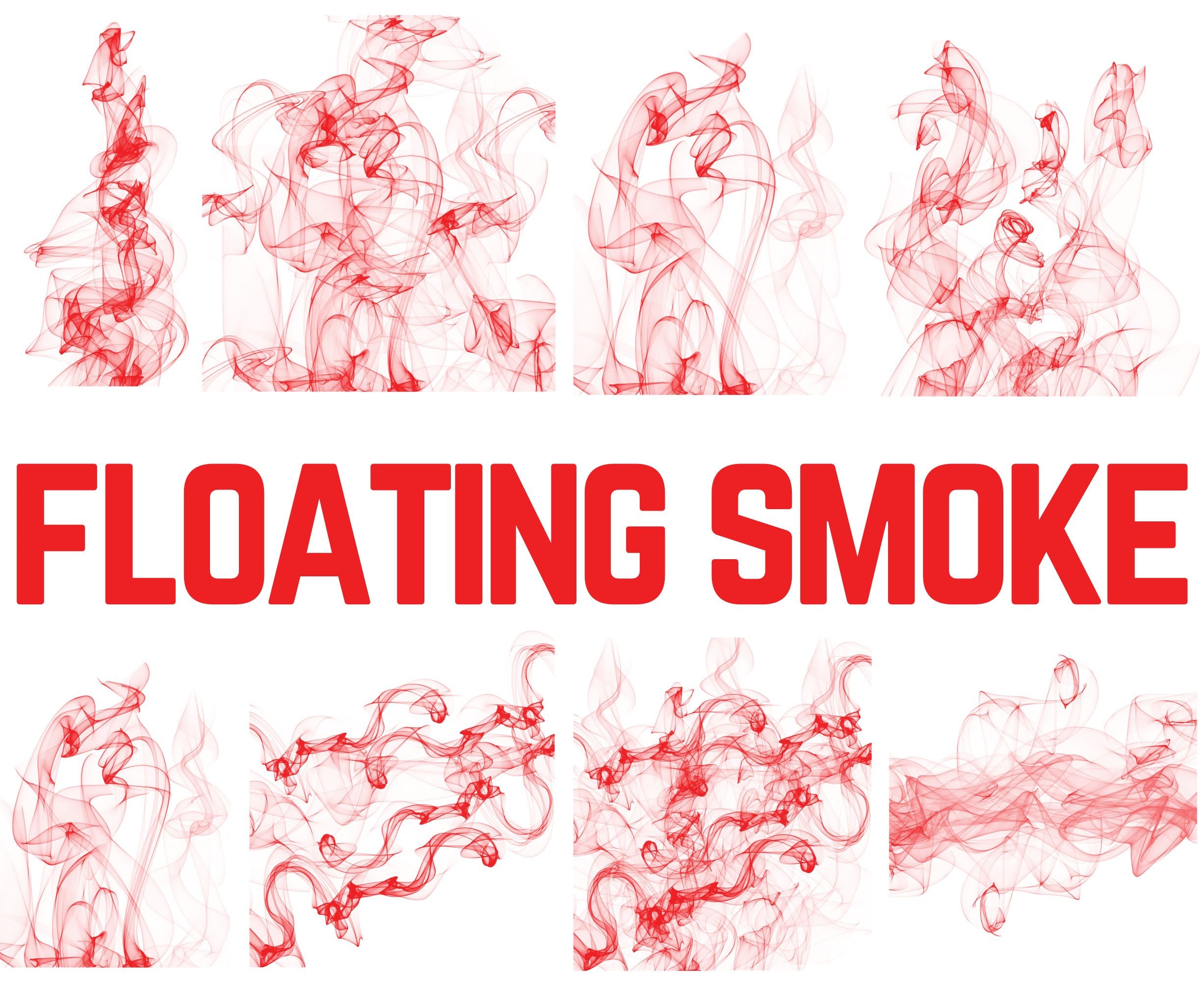 Floating Smoke Png Tumbler Sublimation Background Transparent File Set ...
