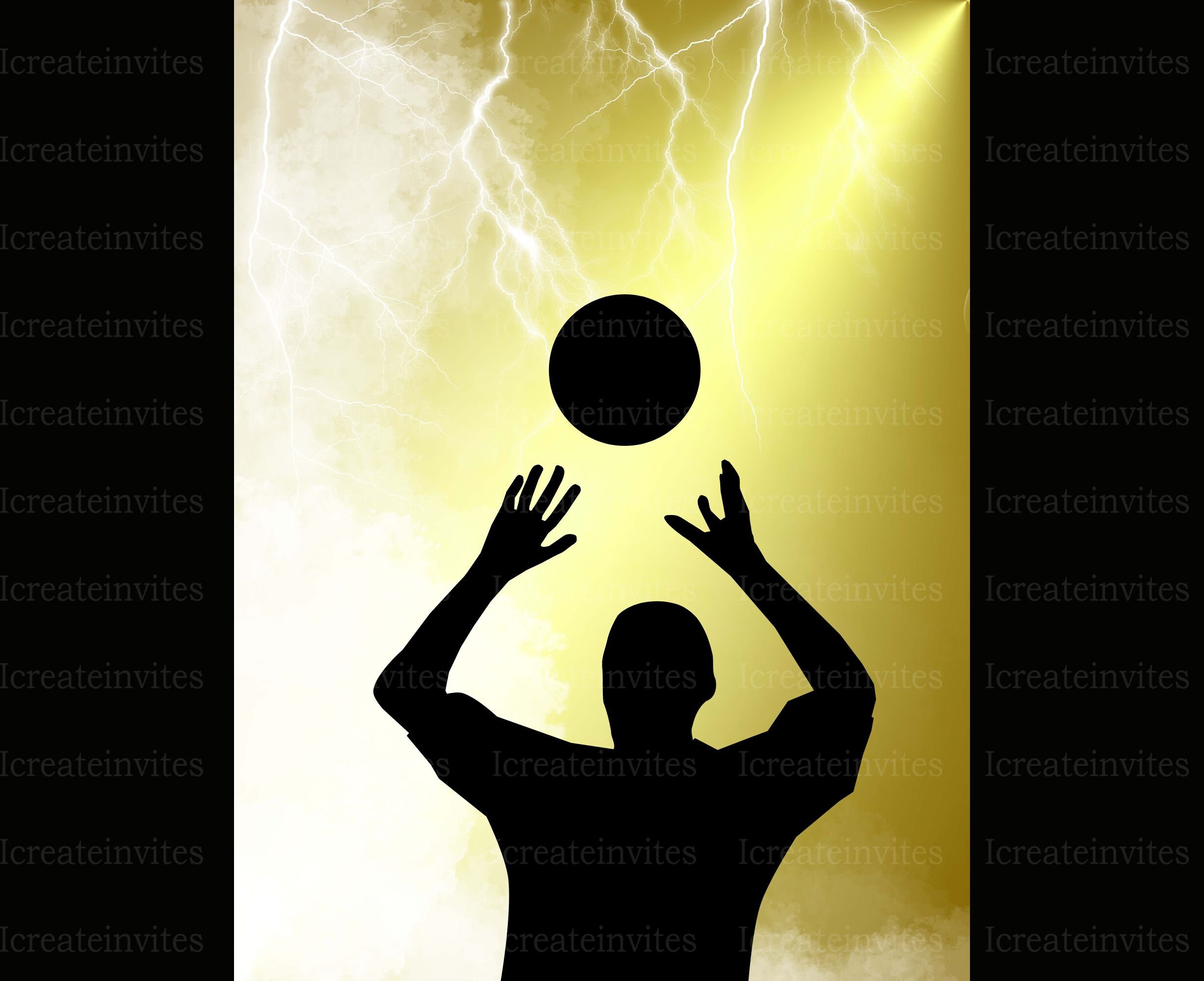 Sports Backdrop, Sports Background, Electrifying Lighting Backgrop ...