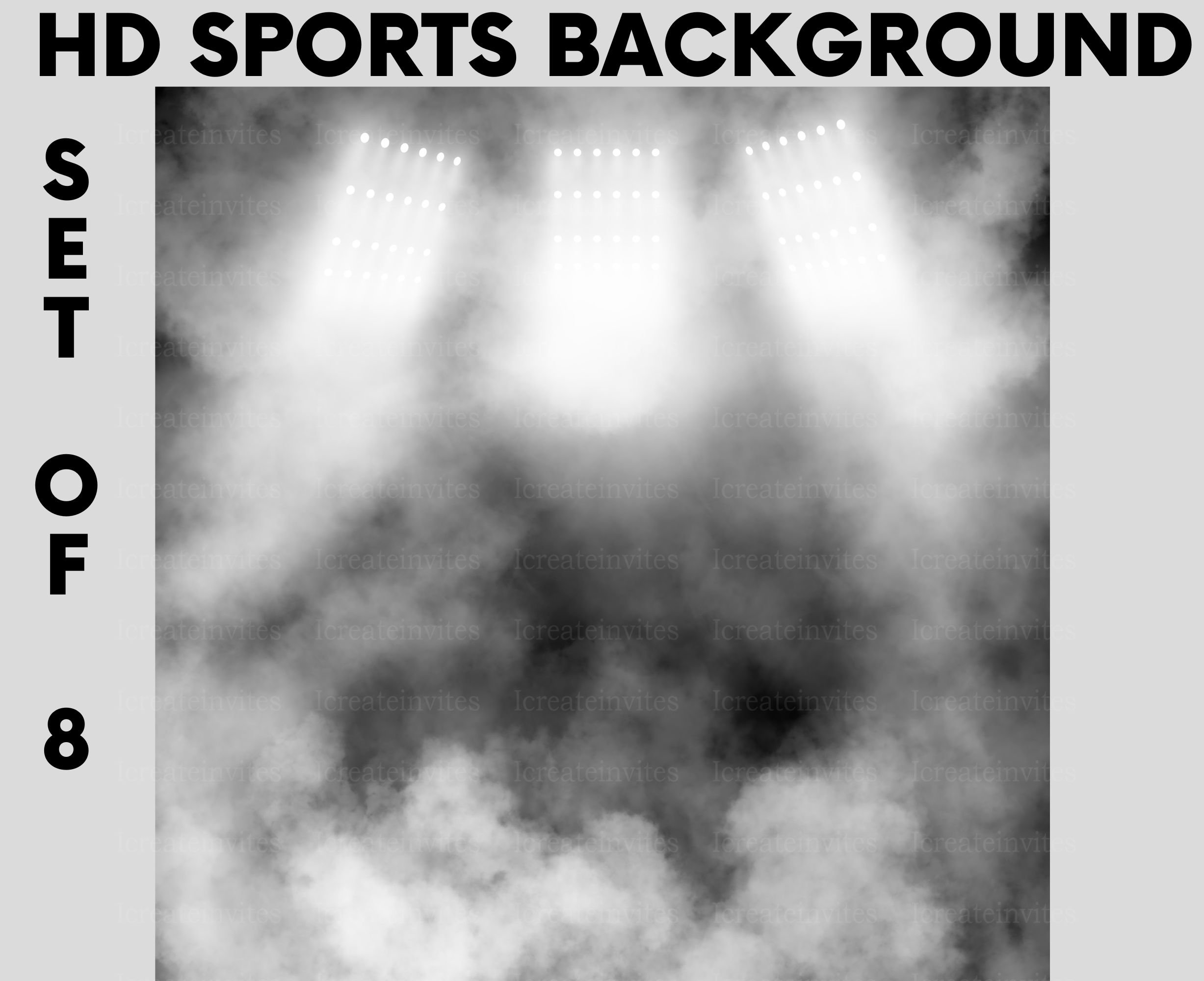 HD Digital Sports Background Smokey Sport Backdrops Sports Poster ...