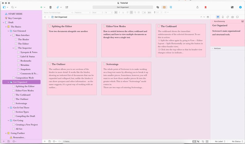 Scrivener Theme Pastel Pink for Writers (for Mac) - Etsy