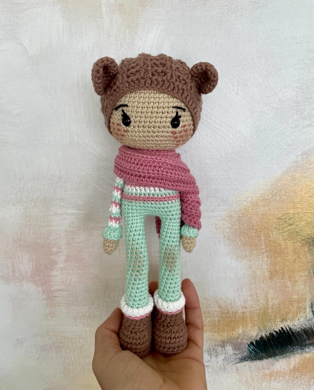 Crochet Pattern Amigurumi Sara Bear Doll. the Best Handmade Toy ...