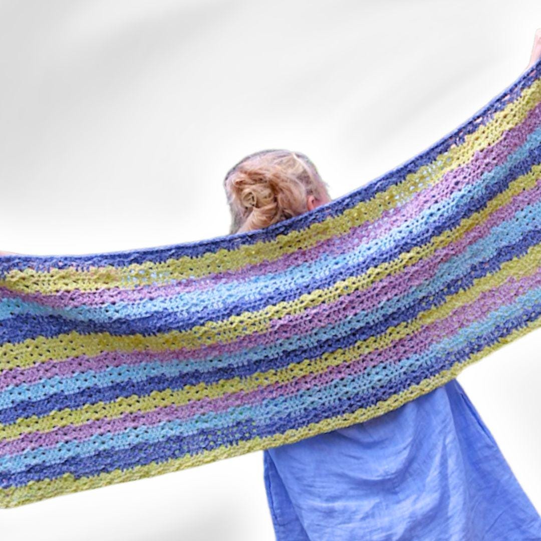 Granny Shawl Pattern, Rectangular Shawl Pattern, Crochet Wrap Pattern ...