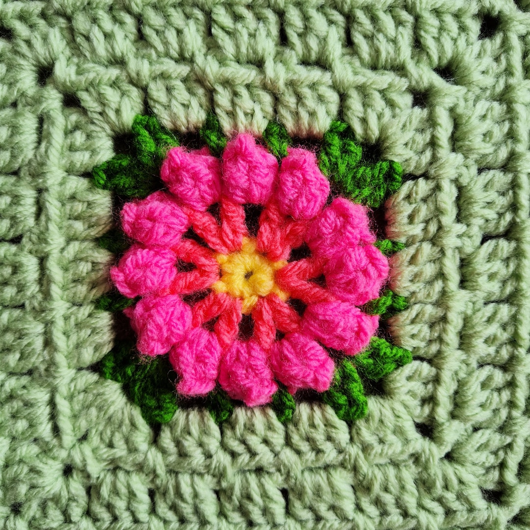 Petal Popping Granny Square Bloomscape CAL 2023 - Etsy