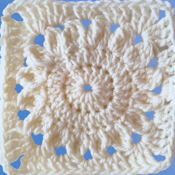 One Color Granny Square - Etsy