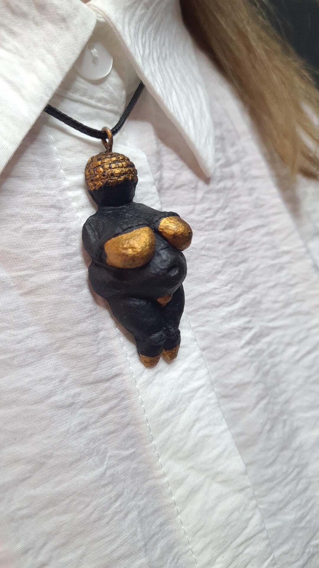 Venus of Willendorf, Prehistoric Sandstone Goddess Figurine, Feminine ...