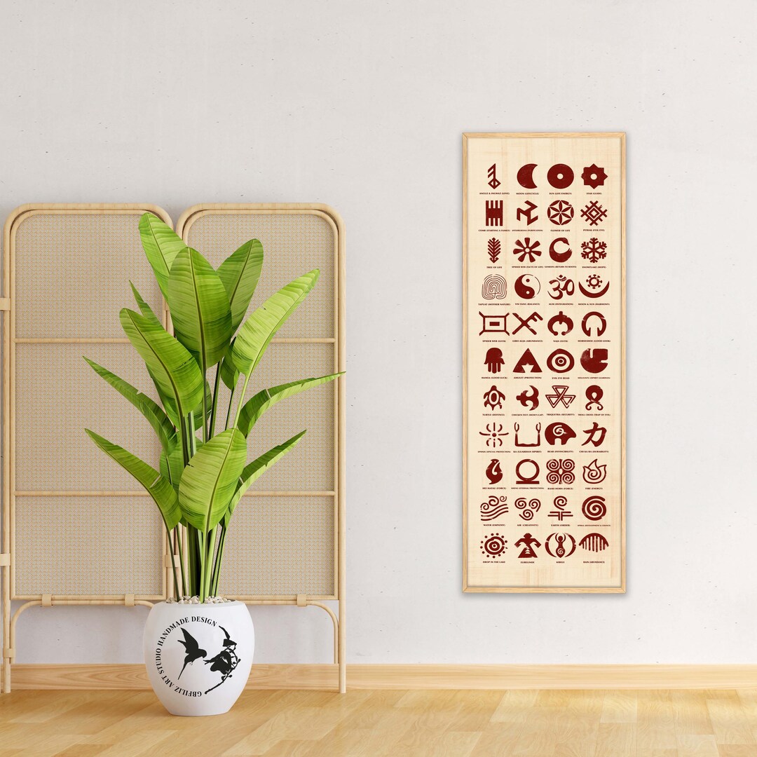 Unframed, Symbols of the World Art, Timeless and Unifying Symbolic Art ...