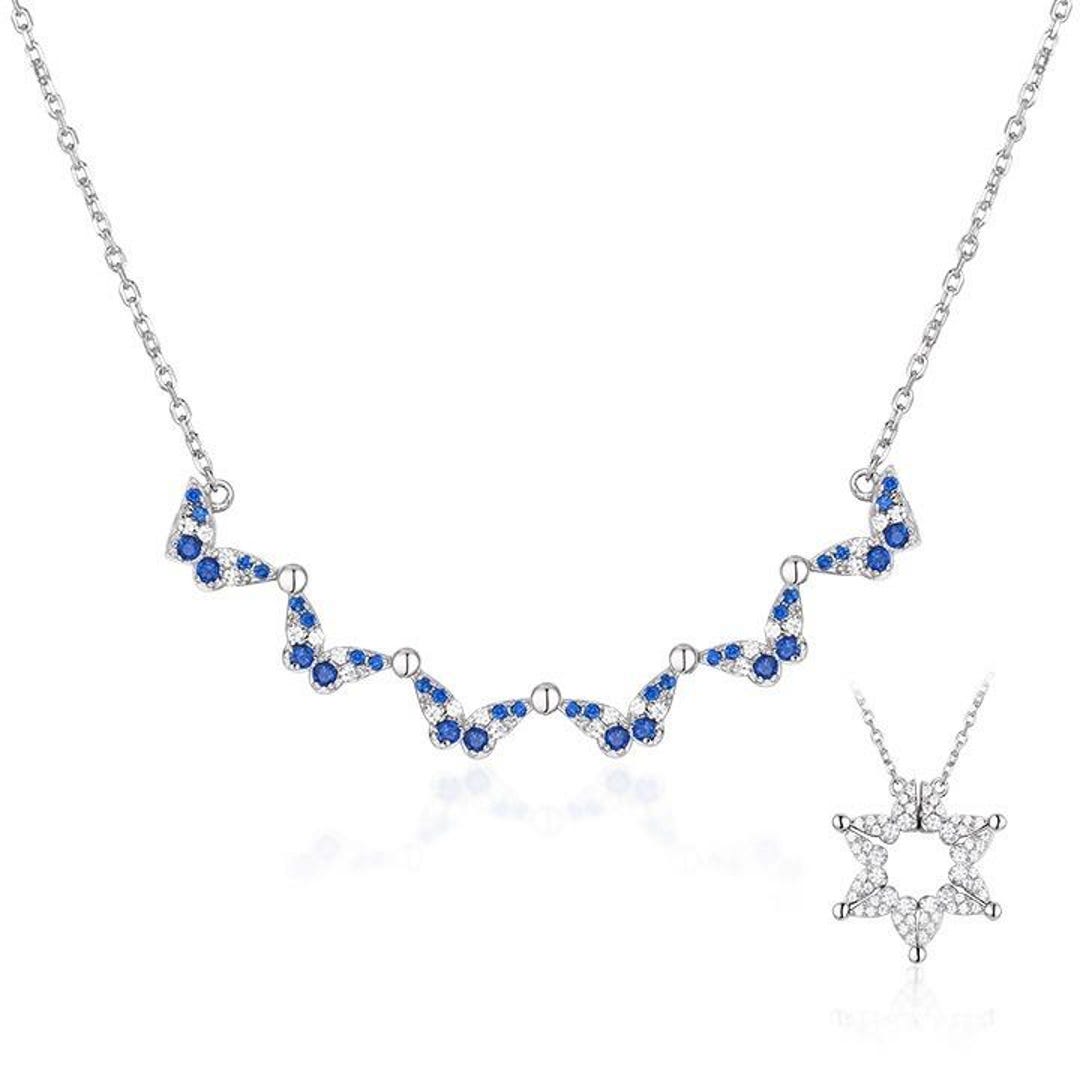 Double-sided Butterfly Star of David - Etsy