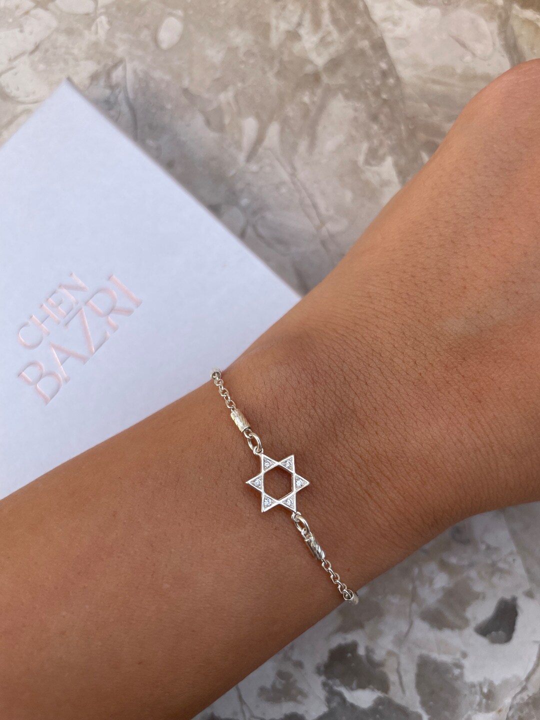 Magen David Bracelet - Etsy