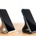 Wooden Phone Holder, Minimalist and Modern Phone Holder, Desk Organizer ...