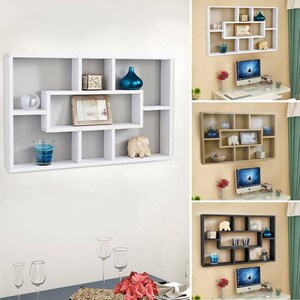 Multi-compartment Stylish Floating Shelf Attractive Space - Etsy