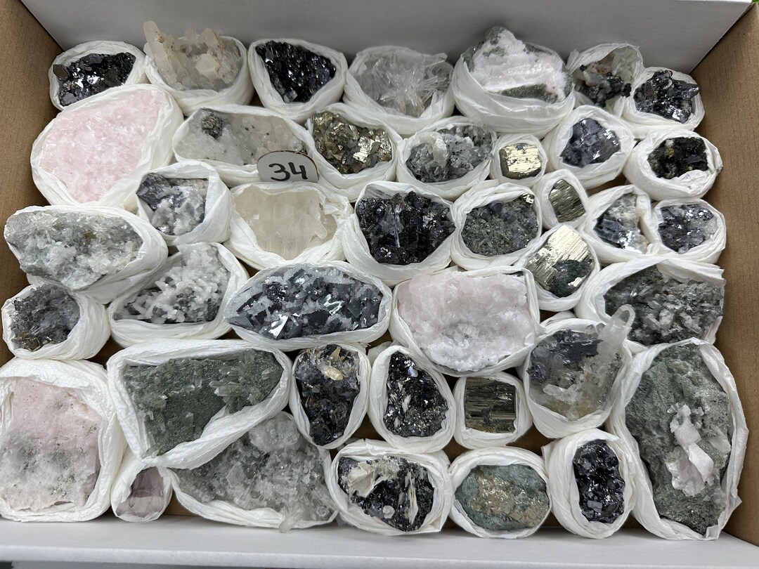 Stunning Set of WHOLESALE Minerals From All Bulgarian Mine,natural ...