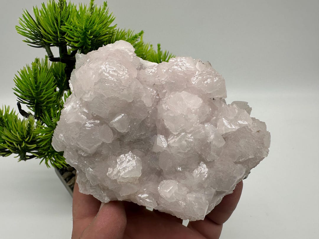 Fluorescent Pink Calcite Specimen, Krushev Dol Mine, Bulgaria - Etsy