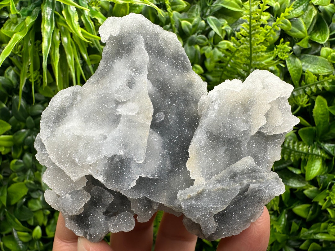 Amazing Chalcedony Whot Chlorite Inclusion,blue Chalcedony, Inclusion ...