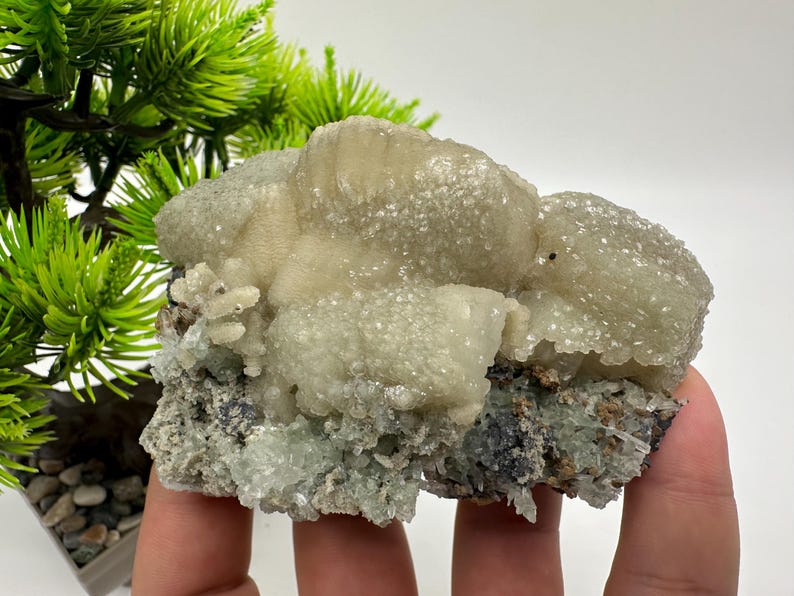 Rare Calcite Pyrite Mineral Specimen on Matrix, Bulgaria - Etsy