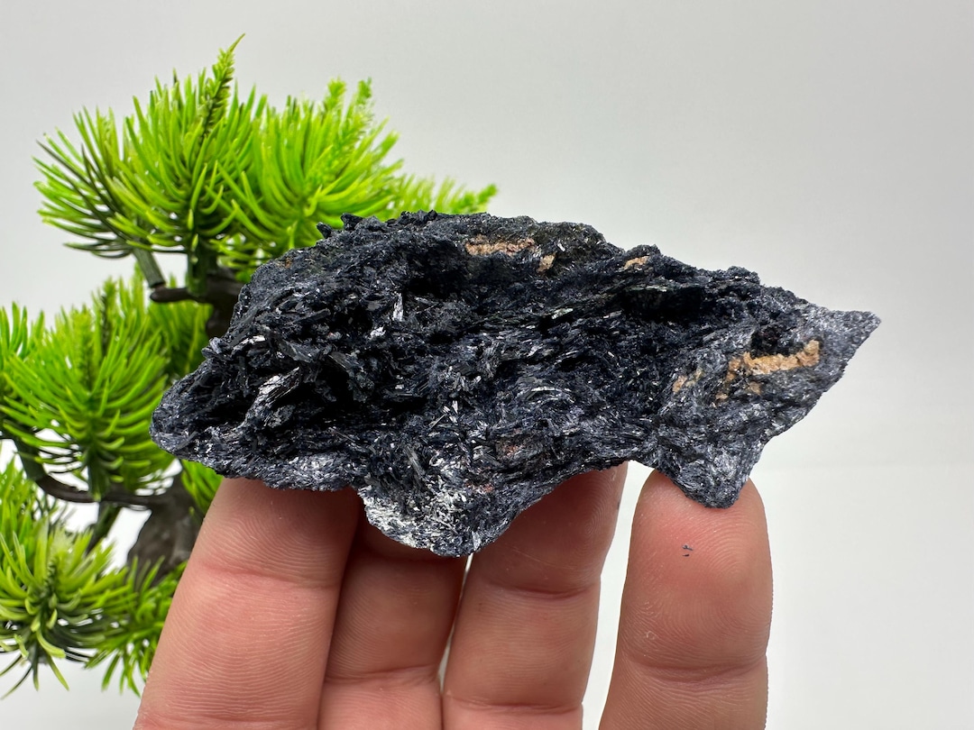 Rare Glaucophane Mineral Specimen, Italy - Etsy