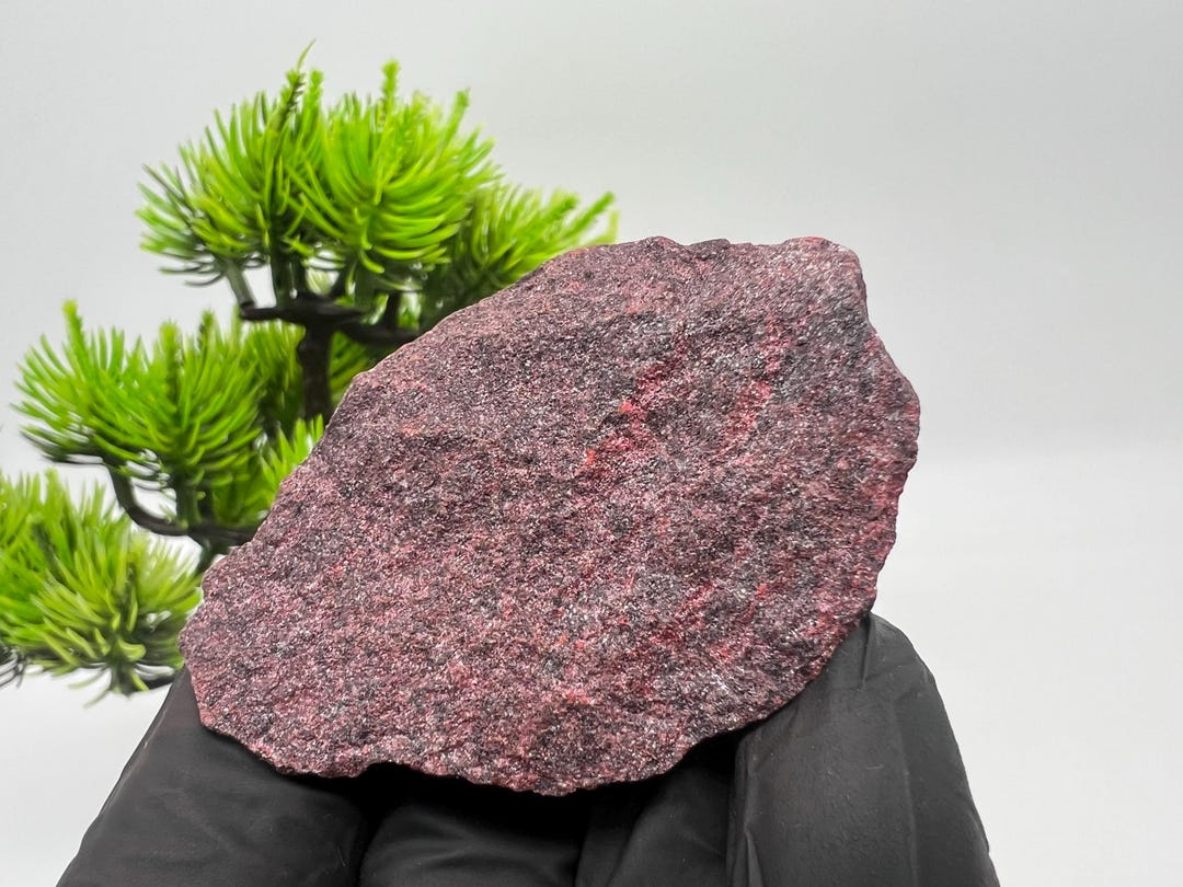 Extra Large Red Cinnabar Crystal Specimen: Raw Mineral From Almaden ...