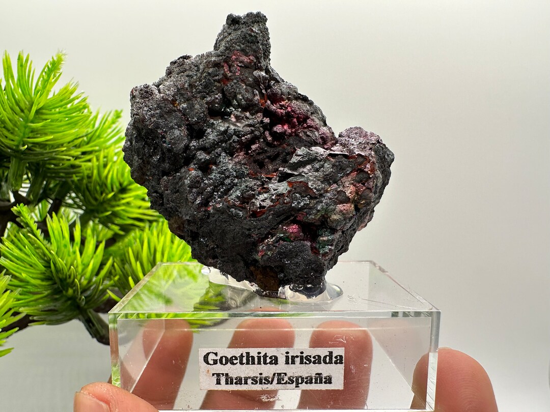 Iridescent Goethite From Spain, Goethite Crystal,iridescent Crystal ...