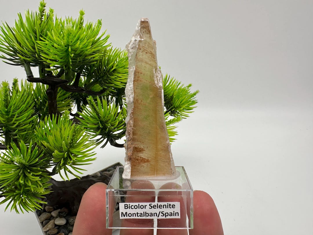 TOP QUALITY! Golden Phantom Selenite Slabs. Fishtail Selenite. Utah Raw ...