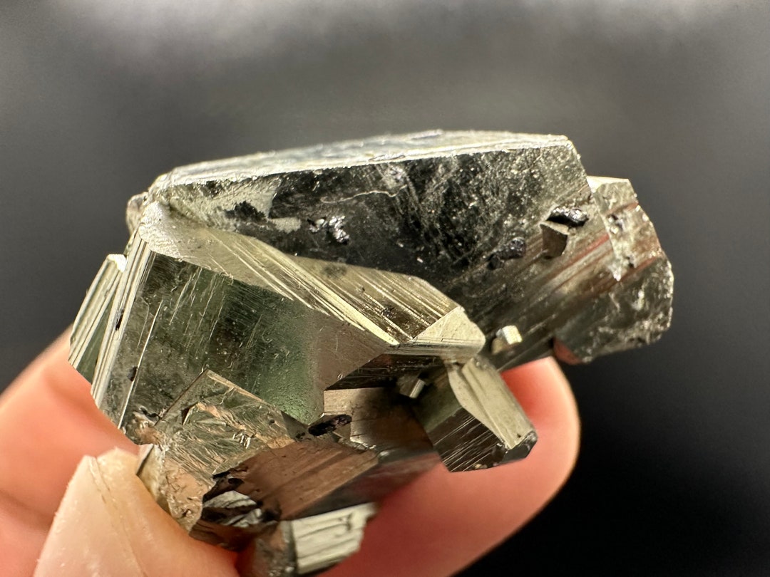 Floater Rare Crystalization Pyrite From Borieva Mine,madan,bulgaria ...