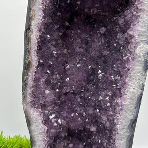 Natural Amethyst Geode Crystal Quartz Cluster Home Decoration Dream ...