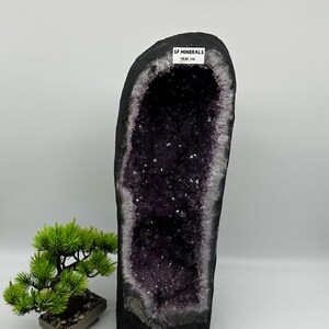 Natural Amethyst Geode Crystal Quartz Cluster Home Decoration Dream ...