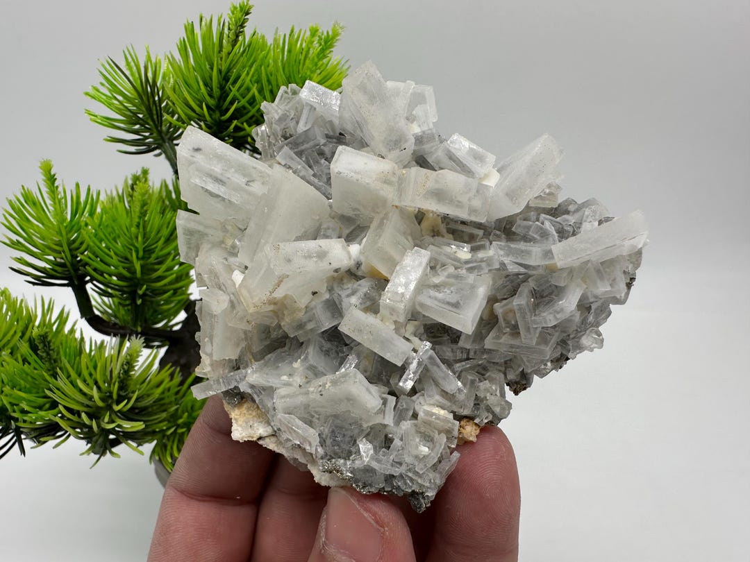 Transparent Barite on Marcasite Matrix, Androvo Mine Mineral Specimen ...