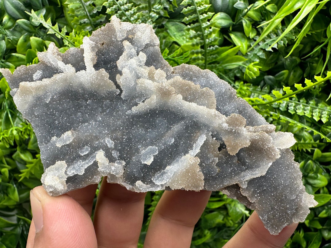 Amazing Chalcedony Whot Chlorite Inclusion,blue Chalcedony, Inclusion ...