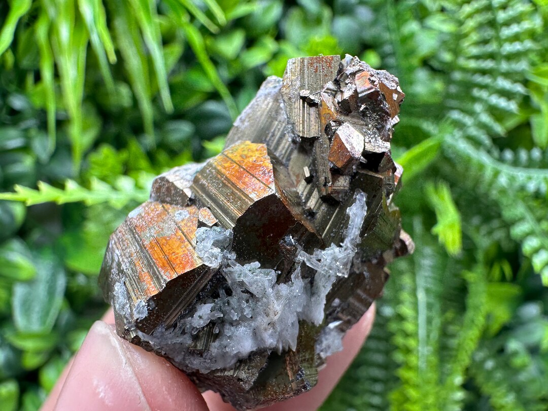 Amazing Rare Pyrite Whit Hematite,pyrite With Beautiful Crystallization ...