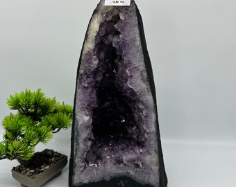 Natural Amethyst Geode Crystal Quartz Cluster Home Decoration Dream ...