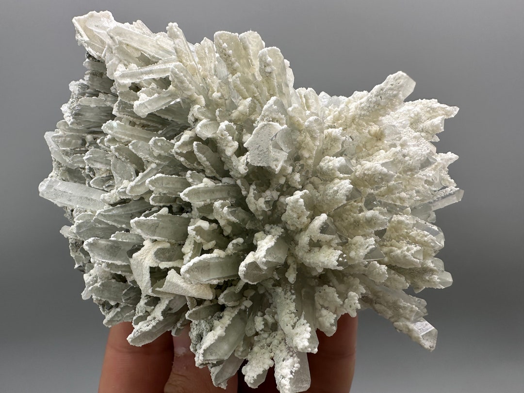 Stunning Calcite on Transparent Quartz,from Krushev Dol Mine,bulgaria ...