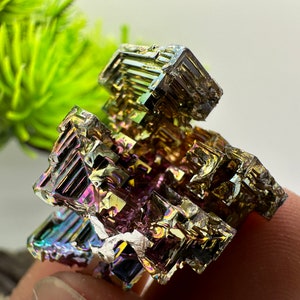 Stunning Bismuth ,gemstone Bismuth, Rainbow Crystal, Bismuth Pieces ...