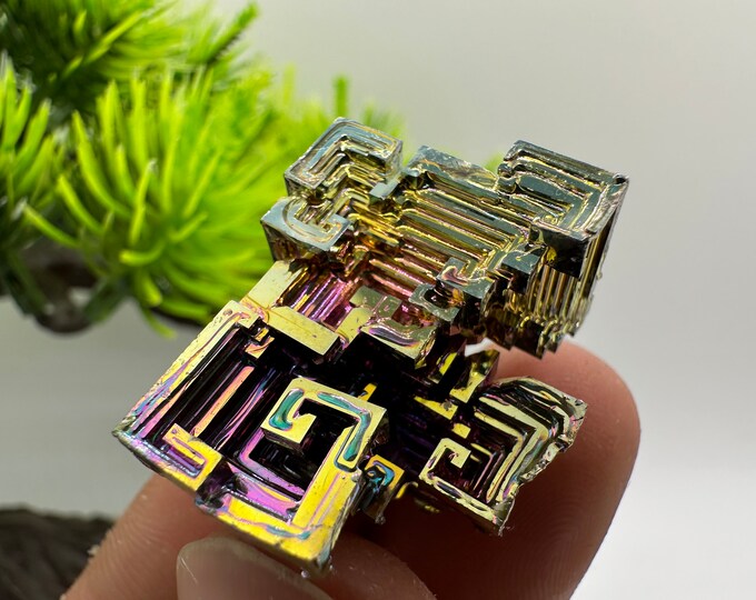 Stunning Bismuth ,gemstone Bismuth, Rainbow Crystal, Bismuth Pieces ...