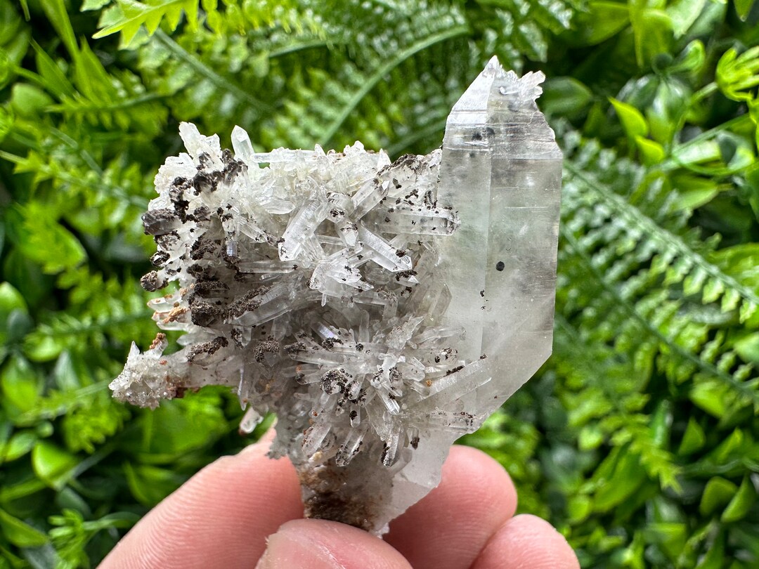 Perfect Transparent Quartz Whit Calcite Dolomite Natural Minerals ...
