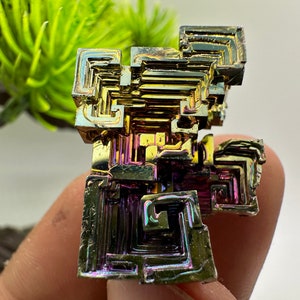 Stunning Bismuth ,gemstone Bismuth, Rainbow Crystal, Bismuth Pieces ...