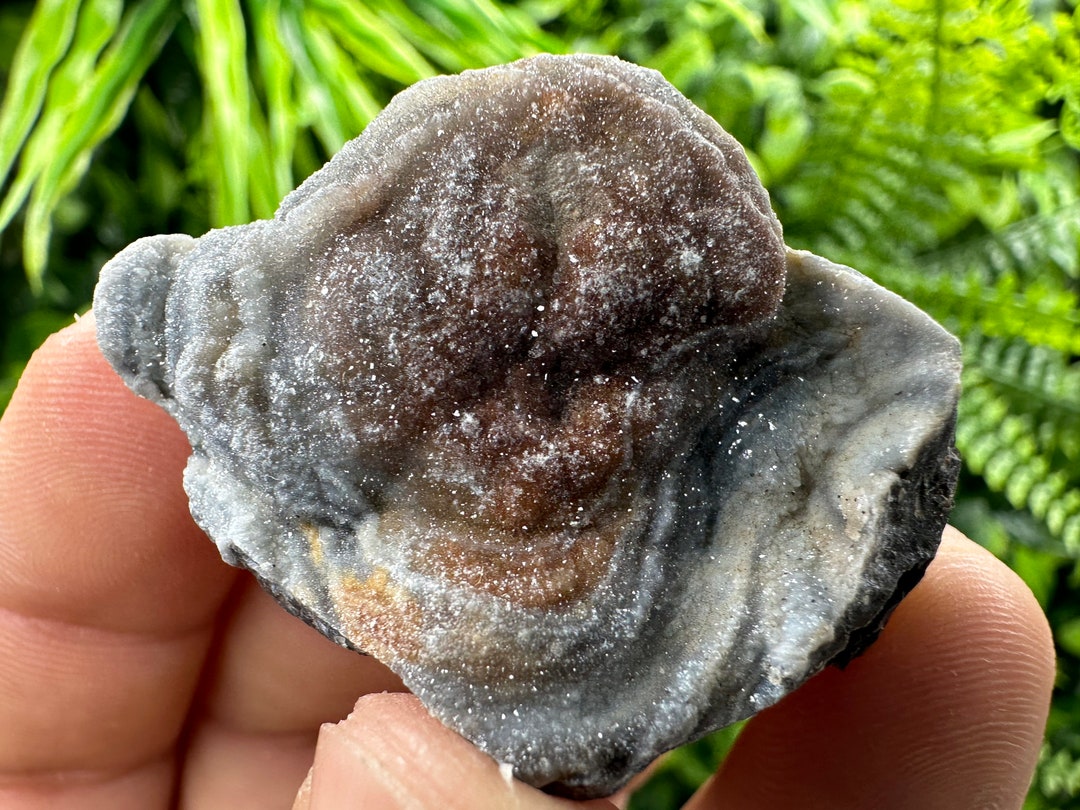 Raw Chalcedony Amorite Rose Crystal / Rough Natural Stone Lump ...
