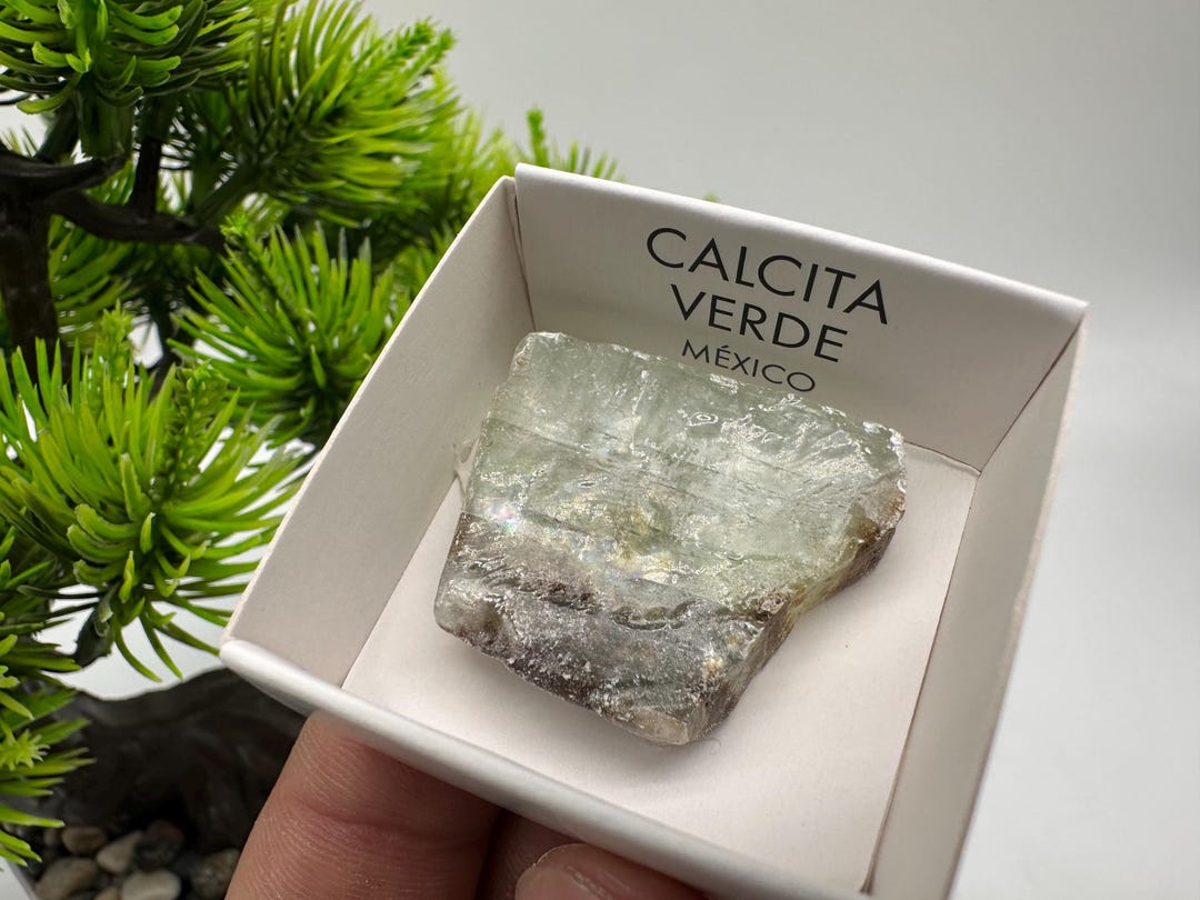 Mexican Green Calcite Chunk: Ethically Sourced Statement Piece - Etsy UK