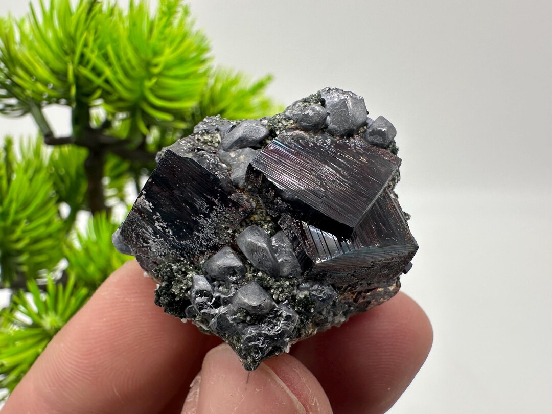 Wonderful Dark Red Pyrite,galena,from Borieva Mine,bulgaria,natural ...