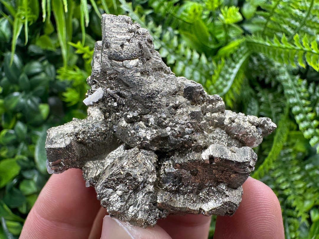 Rare Pyrite Cluster: Natural Fools Gold Mineral Decor - Etsy