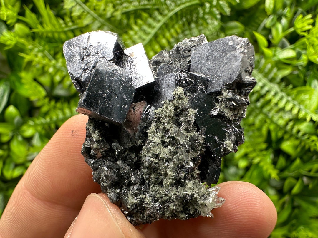 Skeletal Galena Mineral Specimen, Borieva Mine, Bulgaria - Etsy