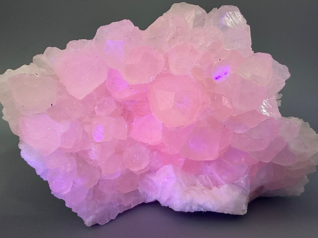Stunning Uv Fluorescent Calcite, Rare Collection Calcite,natural ...