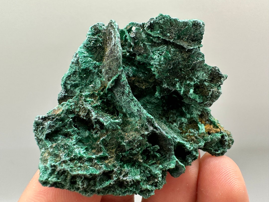 Stunning High-grade Fibrous Malachite - Katanga Congo // Mineral ...