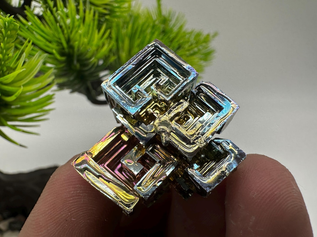 Stunning Bismuth ,gemstone Bismuth, Rainbow Crystal, Bismuth Pieces ...