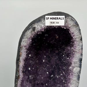 Natural Amethyst Geode Crystal Quartz Cluster Home Decoration Dream ...