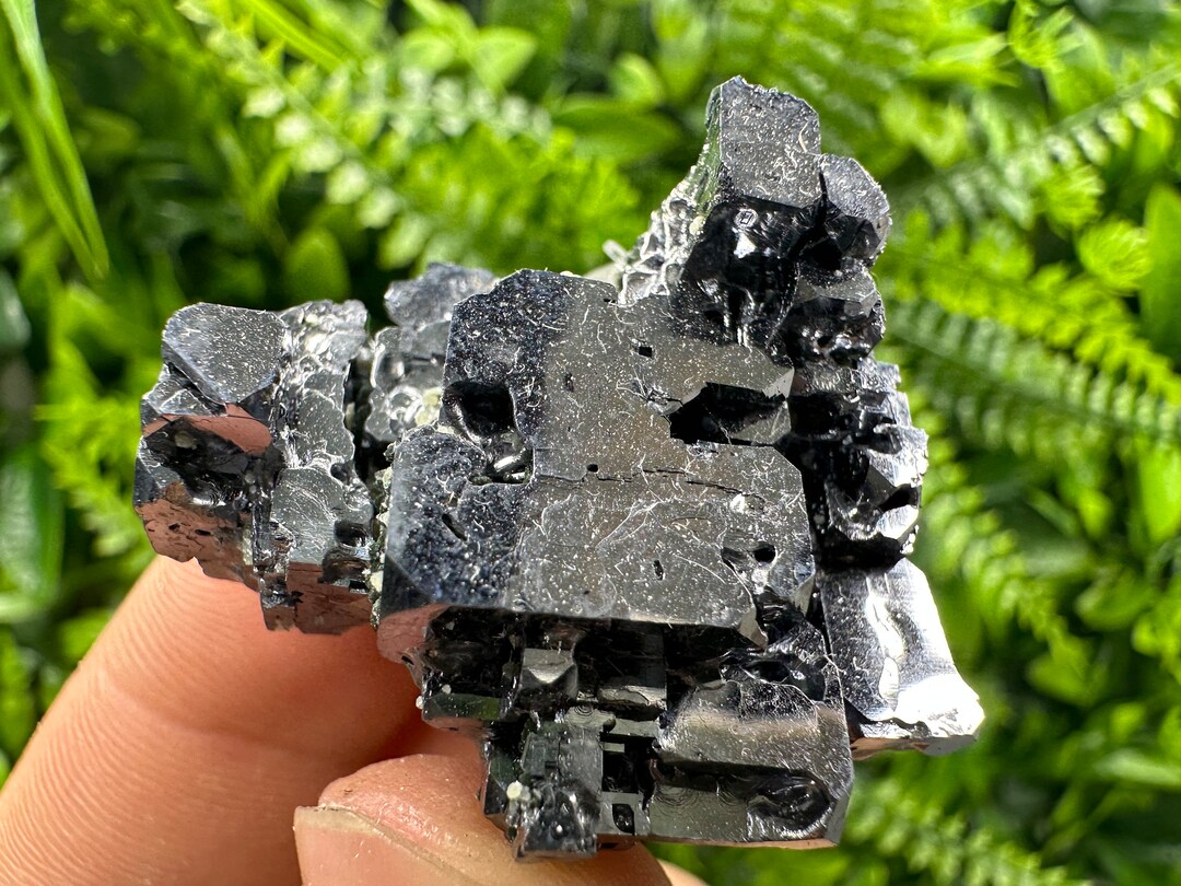 Skeletal Galena Cluster Shiny Galena Natural Minerals Souvenir Crystal ...