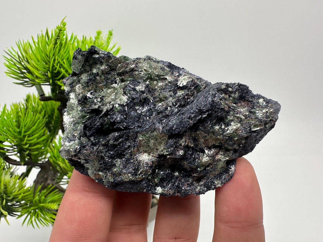 Rare Glaucophane Mineral Specimen, Italy - Etsy