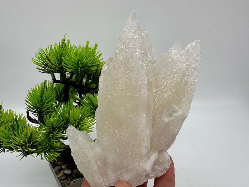Stunning Calcite With Quartz, Natural Mineral Specimen, Home Decor ...